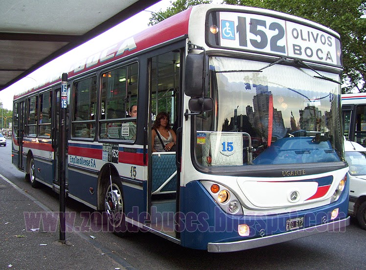 Colectibus - Zona de Buses: LINEA 152