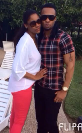 Flavour's baby mama shares photo of herself and the singer...