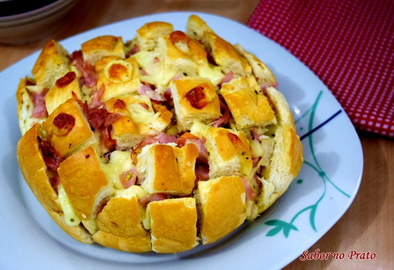 Pão Italiano Recheado | Sabor no Prato