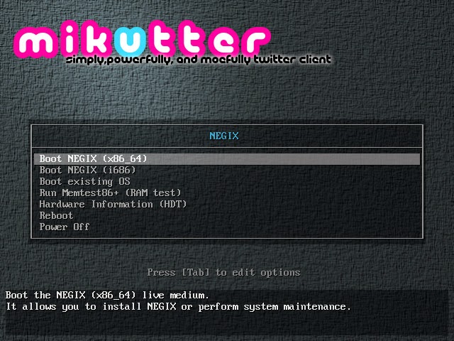 Hachulog: mikutter LiveDVD(NEGIX) 13.12のリリースと今後について