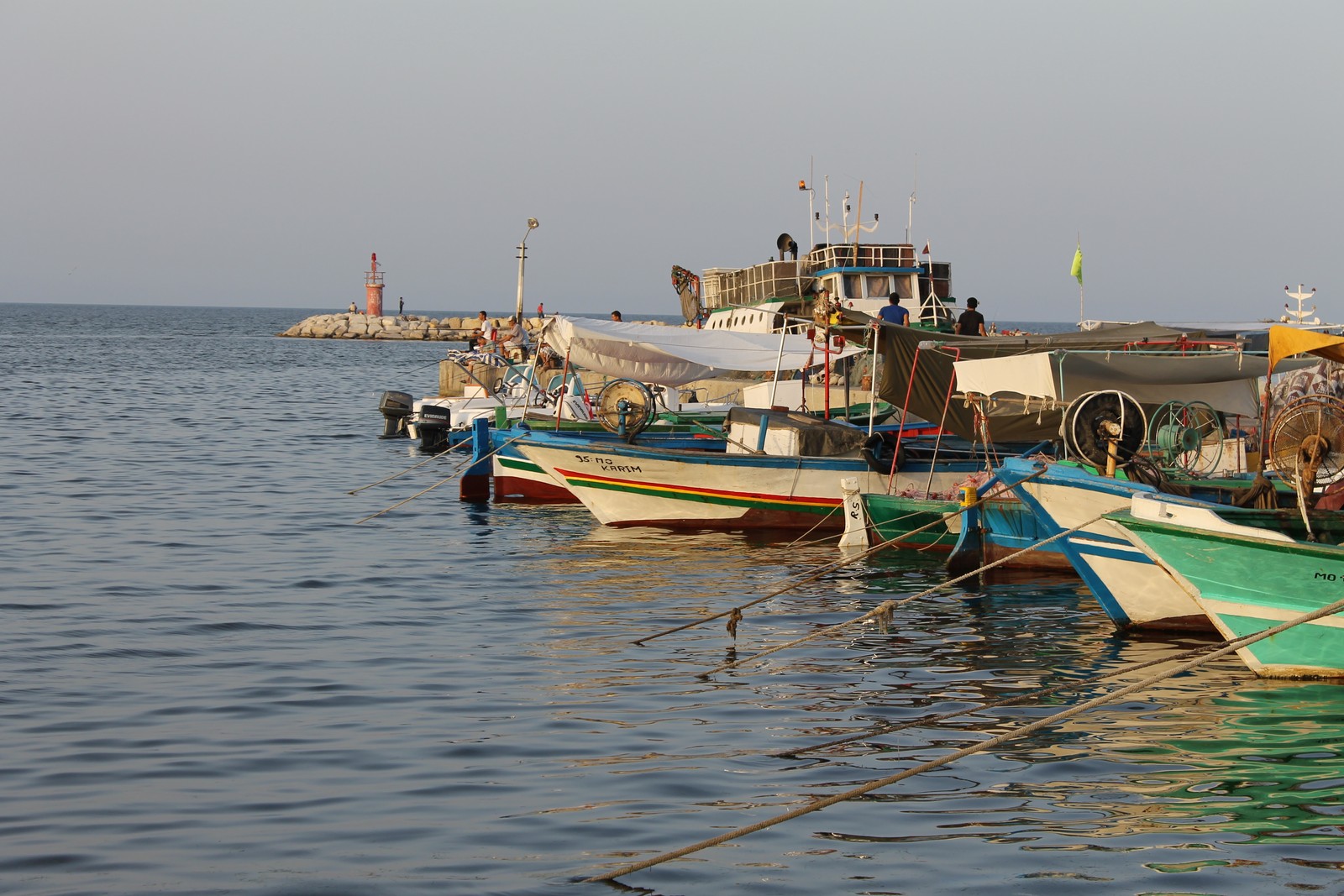 Nostalgie Sayada: Port de Sayada juin 2012