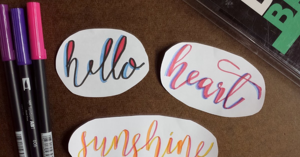 Joyous Lessons: Lettering for Kids (or Beginner Mamas!)