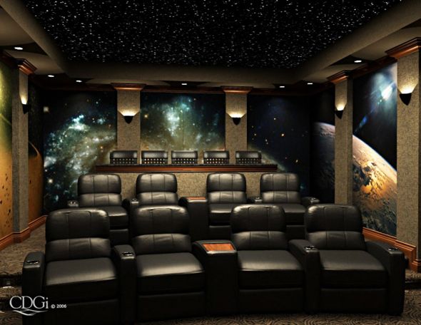 The Most Beautiful Home Cinemas Around the World: Most Beautiful Houses ...