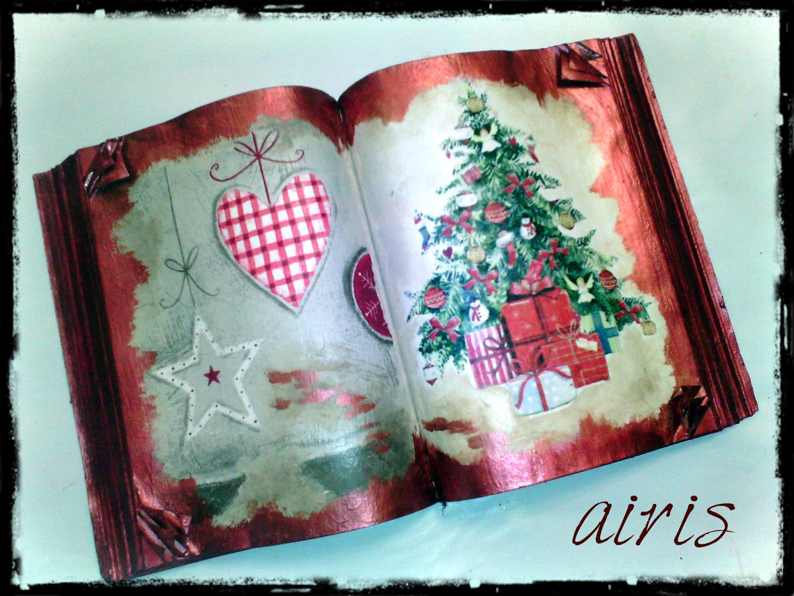 η ζωη ειναι ωραια ...: Παλαίωση βιβλίου Vol 13 ~ Xstmas editon