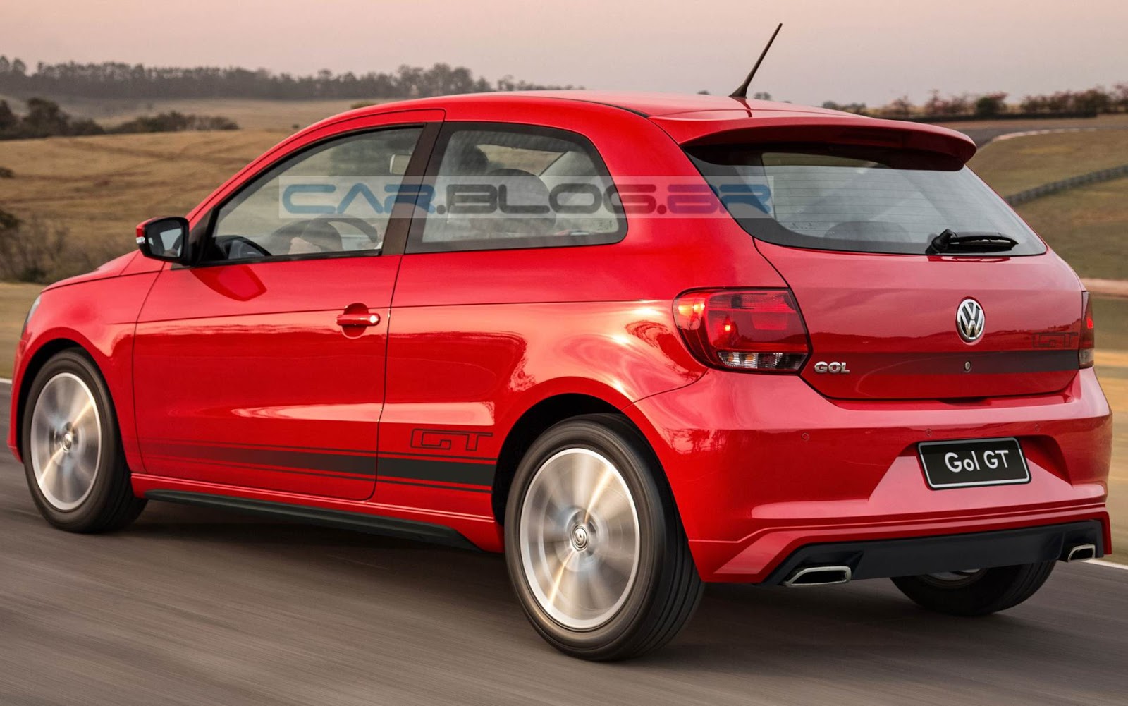 Novo Gol GT 2014: imagens antecipam linhas da série especial