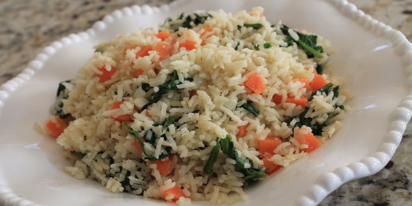 Basmati riža sa karotama i špinatom - KUHARSKI TRIKOVI
