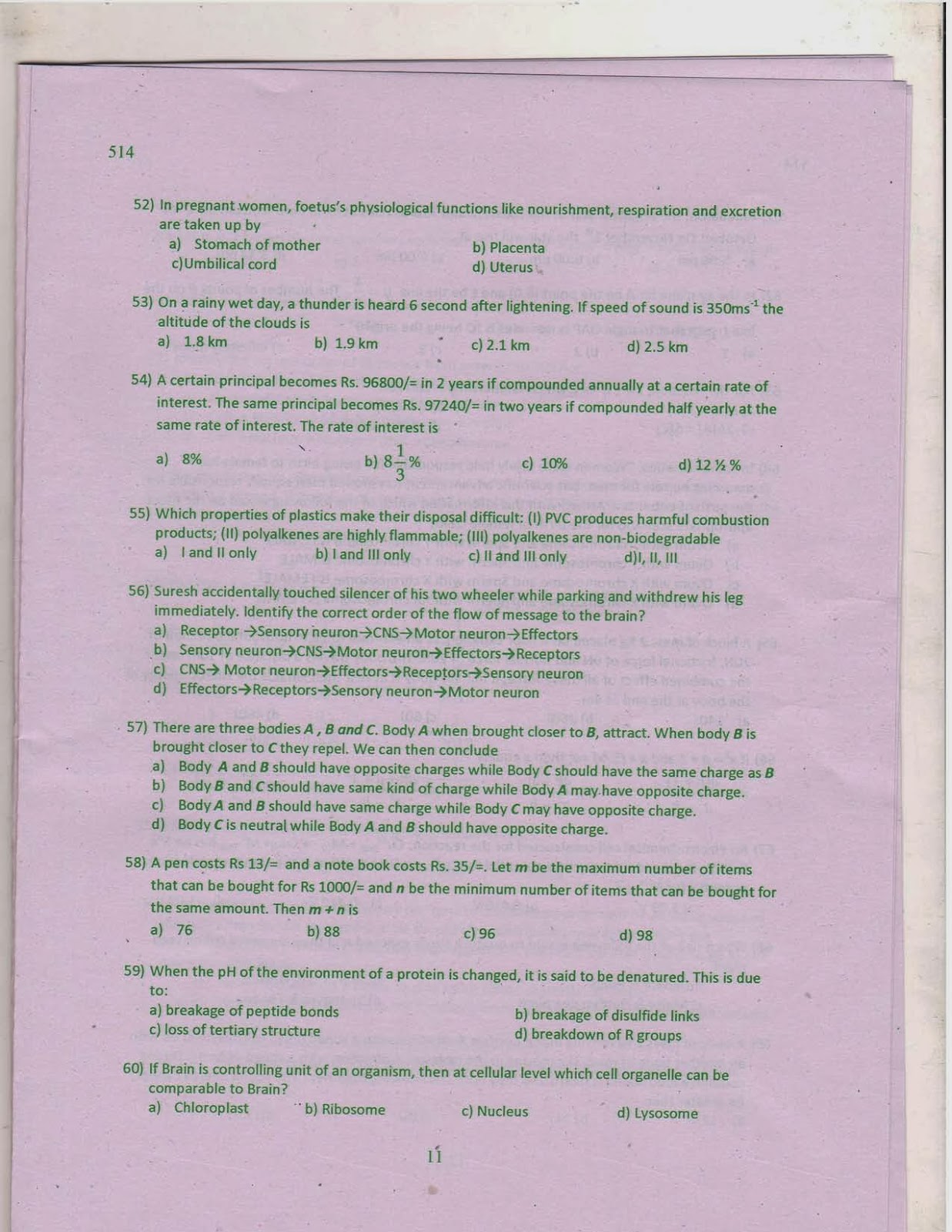Aryan Classes: Discuss NSEJS - INJSO and IJSO Paper and Questions