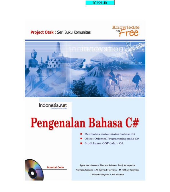 eBook "Pengenalan Bahasa C#" | Dese's Programming Project (Frmanz Corp)