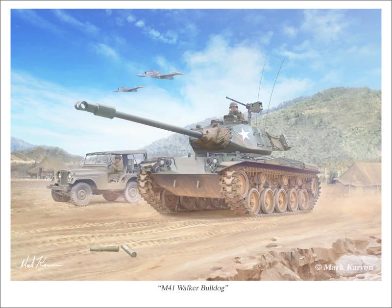 Analisis de Maquinas: Carro de combate M-41 (Walker Bulldog)