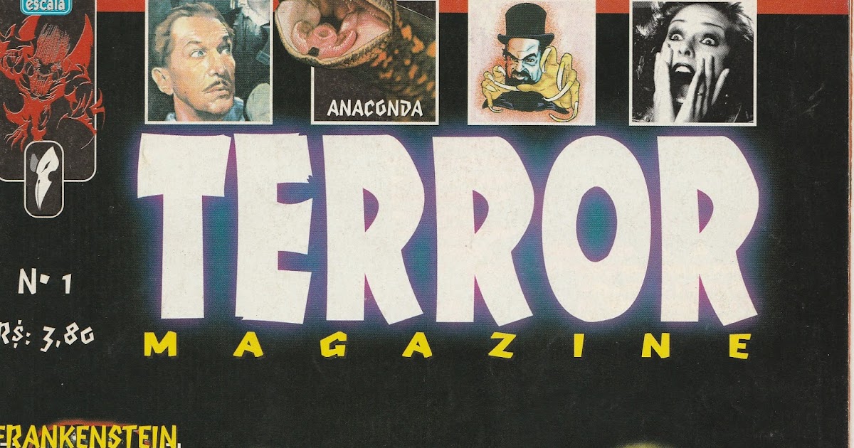 Ideias de Jeca-tatu: Terror magazine