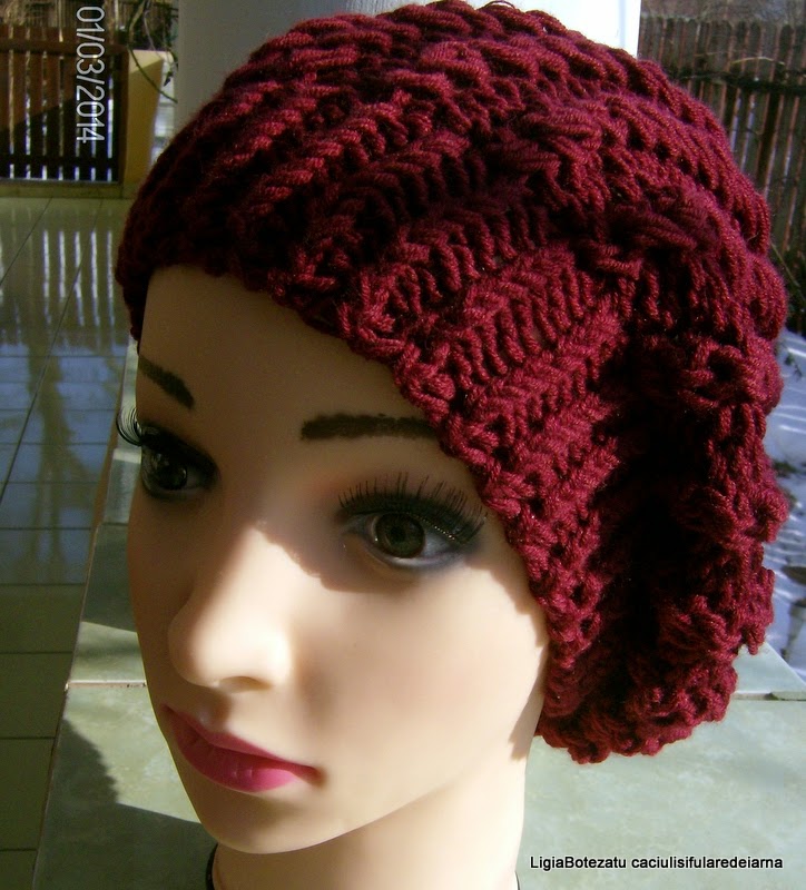 tricotaje de mana: Caciuli si fulare