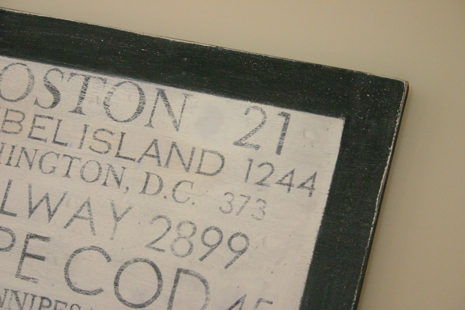 How To Make A Destinations Sign - Shine Your Light