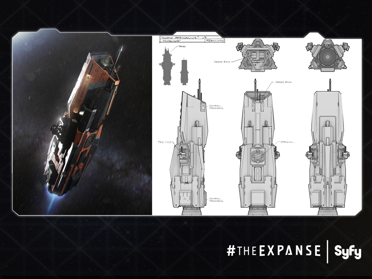 EXONAUTS!: GALLERY: Feast your eyes on the spaceships of THE EXPANSE