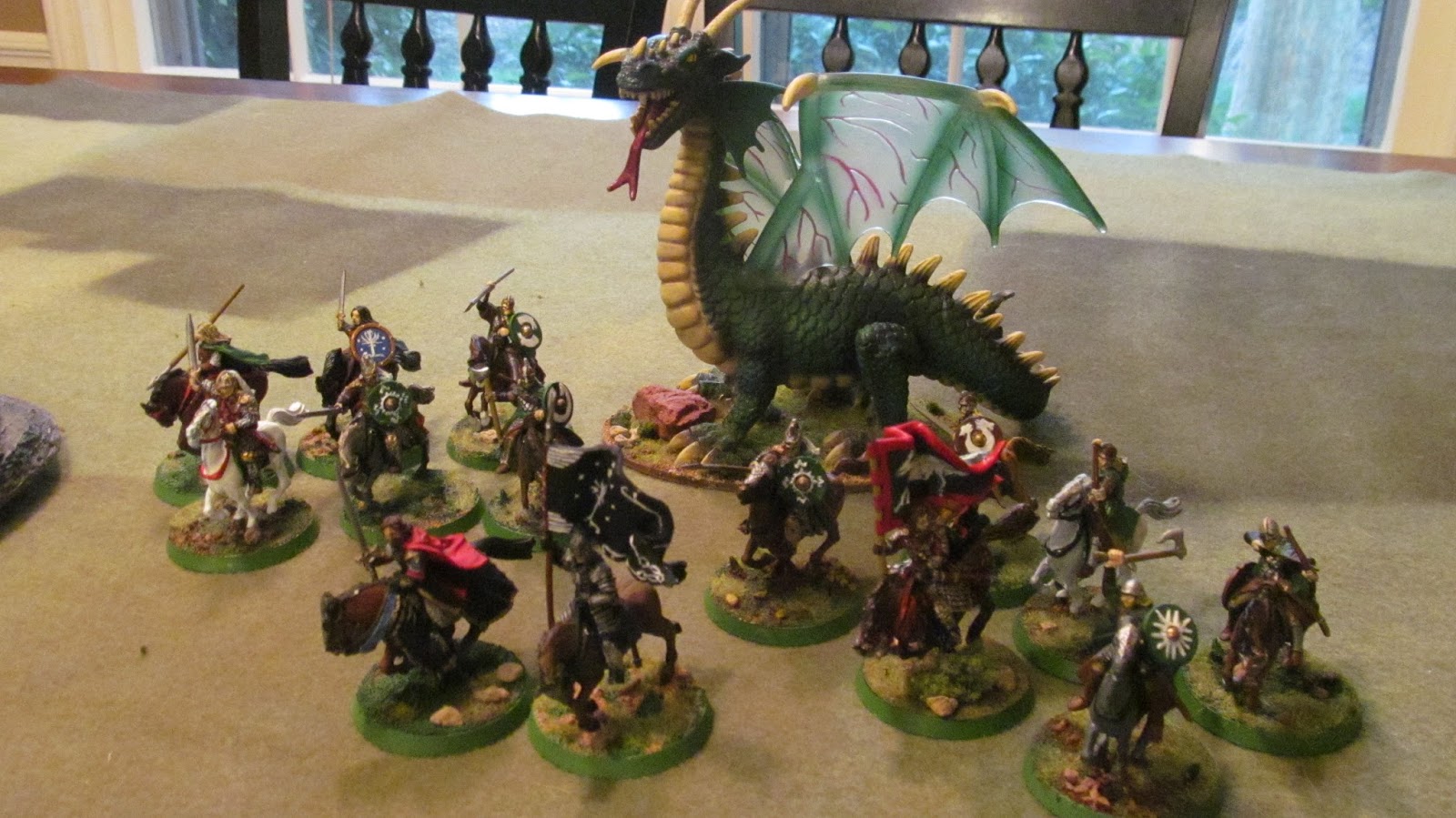 Toy Soldiers and Dining Room Battles: I love Dragon Rampant