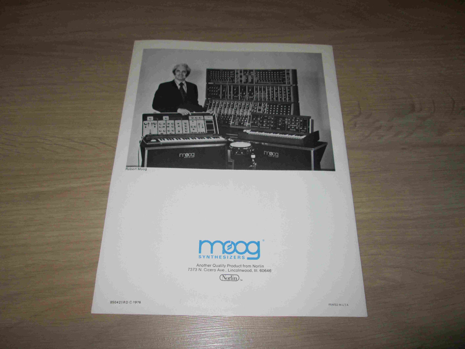MATRIXSYNTH: Moog Modular System 15 Brochure / Catalog