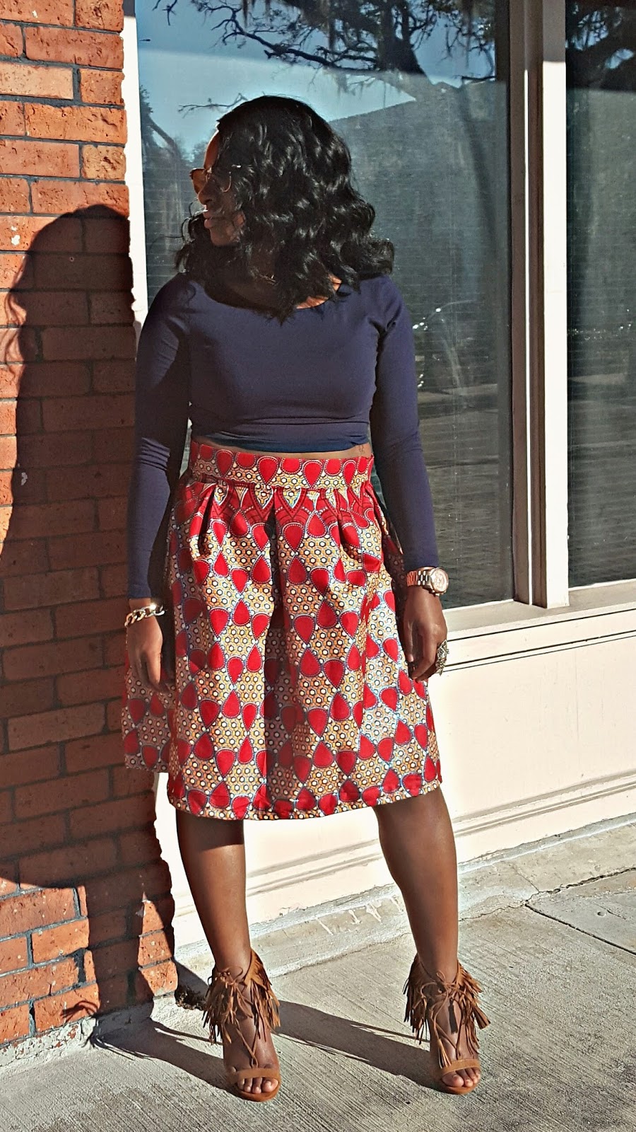RbyRachaelRae Style Blog: #Ootd Loving prints + DIY Ankara/African ...