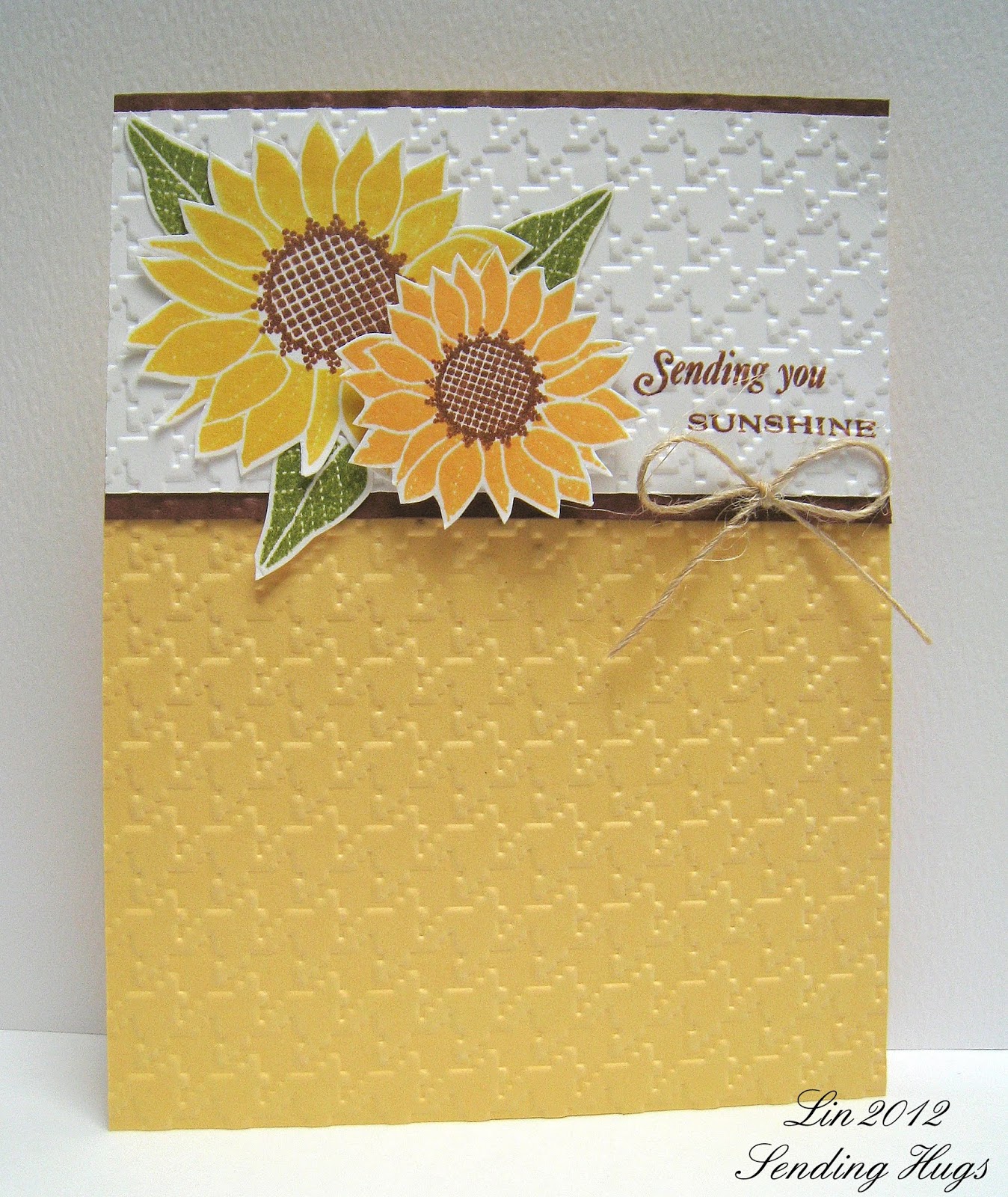 Sending Hugs: Sending you Sunshine