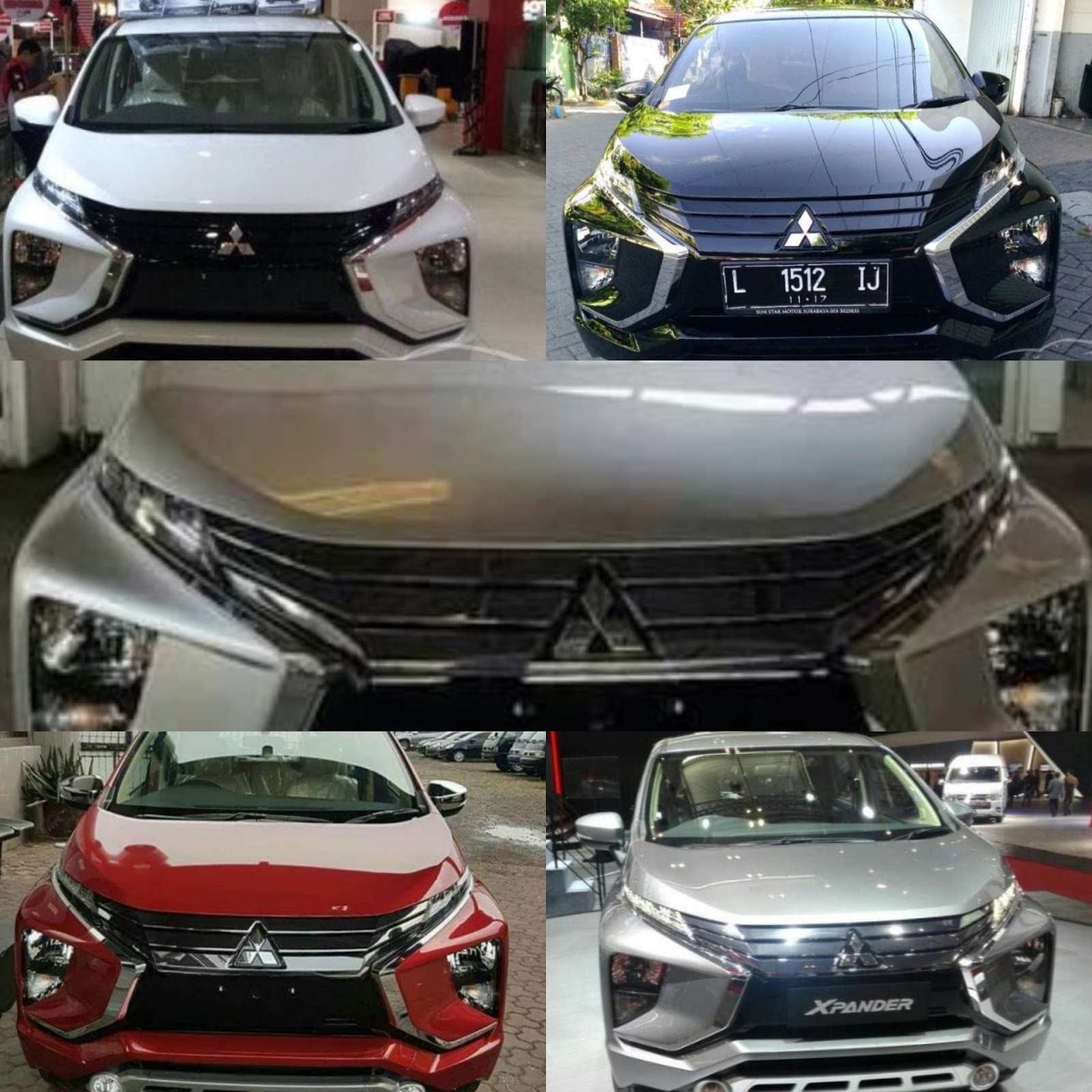 Mitsubishi Palu : 5 Varian warna Xpander