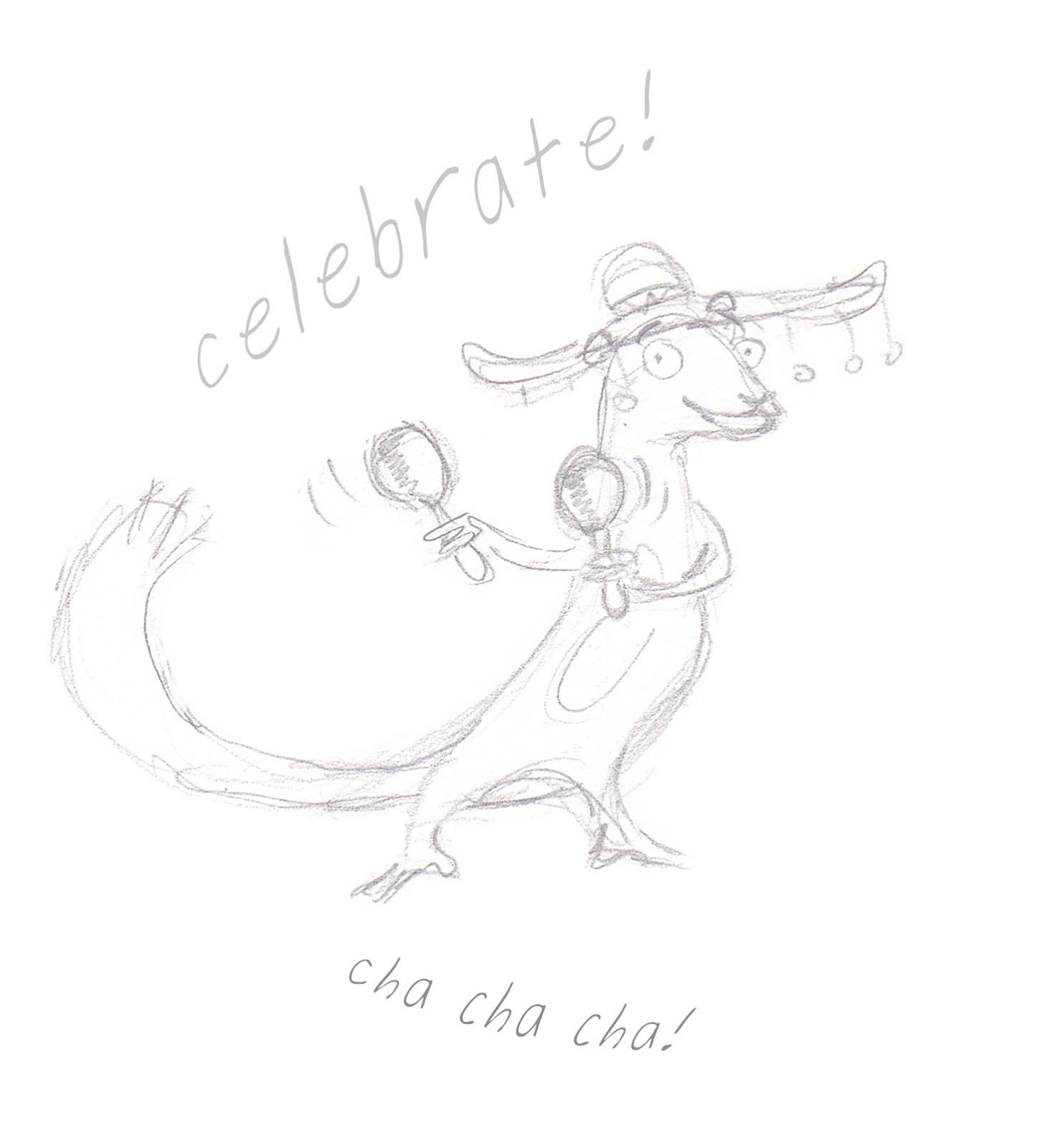 Heather Soodak Illustration: Molly's Birthday Weasel!