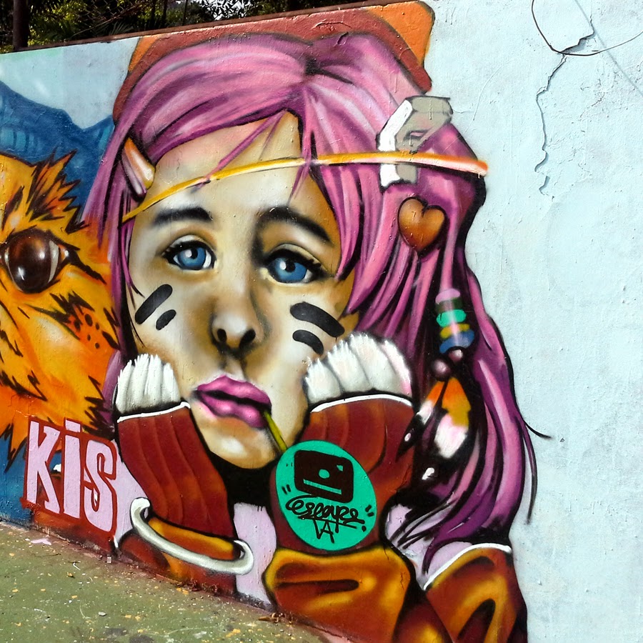 Perol Graffiti Malaysia: "MEOW SELFIE", KIS PRODUCTION PEROL X ESCAPE VA.
