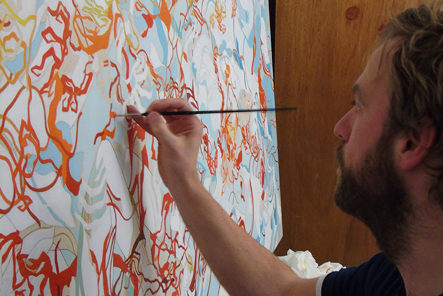 forma es vacío, vacío es forma: Jon Fox - ilustración