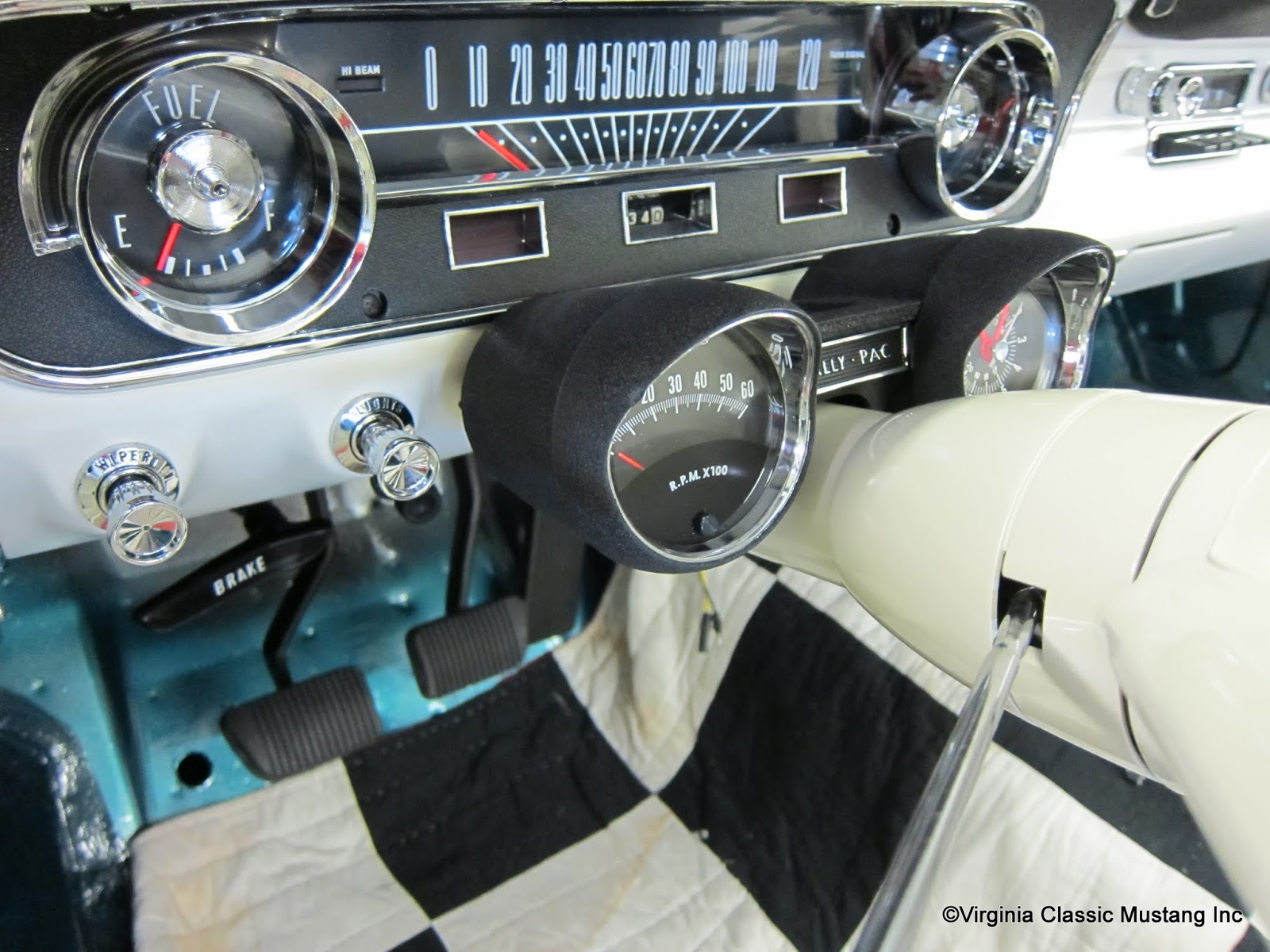 Virginia Classic Mustang Blog: Just the Details...1965 Mustang ...