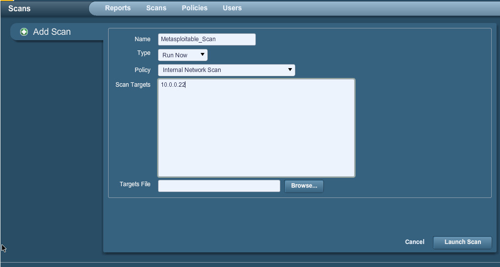 Pentester's Paradise: How To Run A Basic Nessus Scan