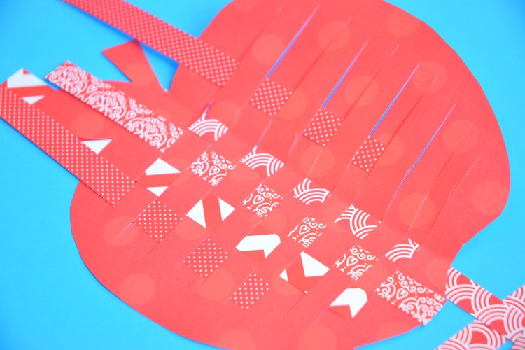 Paper Weaving Apples | What Can We Do With Paper And Glue