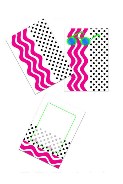 Printable Funky Girl Paper Pack
