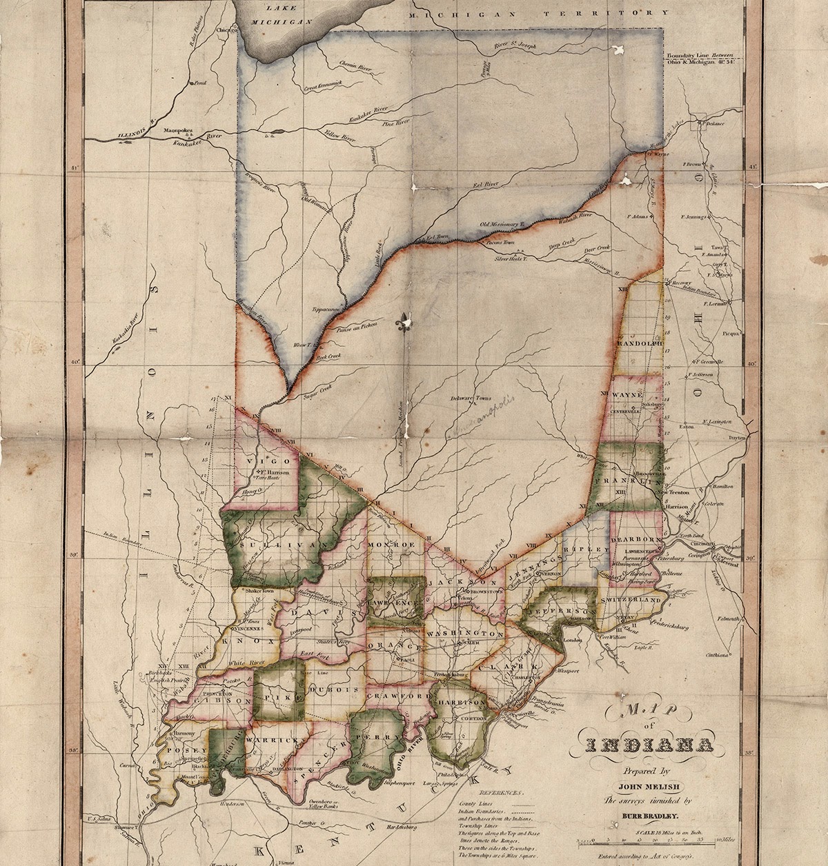 Indiana celebrates its statehood today