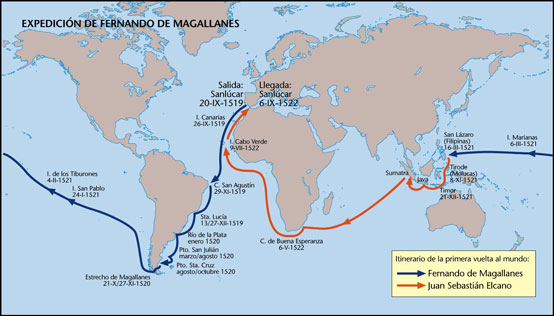 El viaje de Atenea: Fernando de Magallanes
