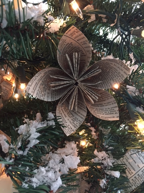 Sew Many Ways...: Book Page Flower Tutorial...