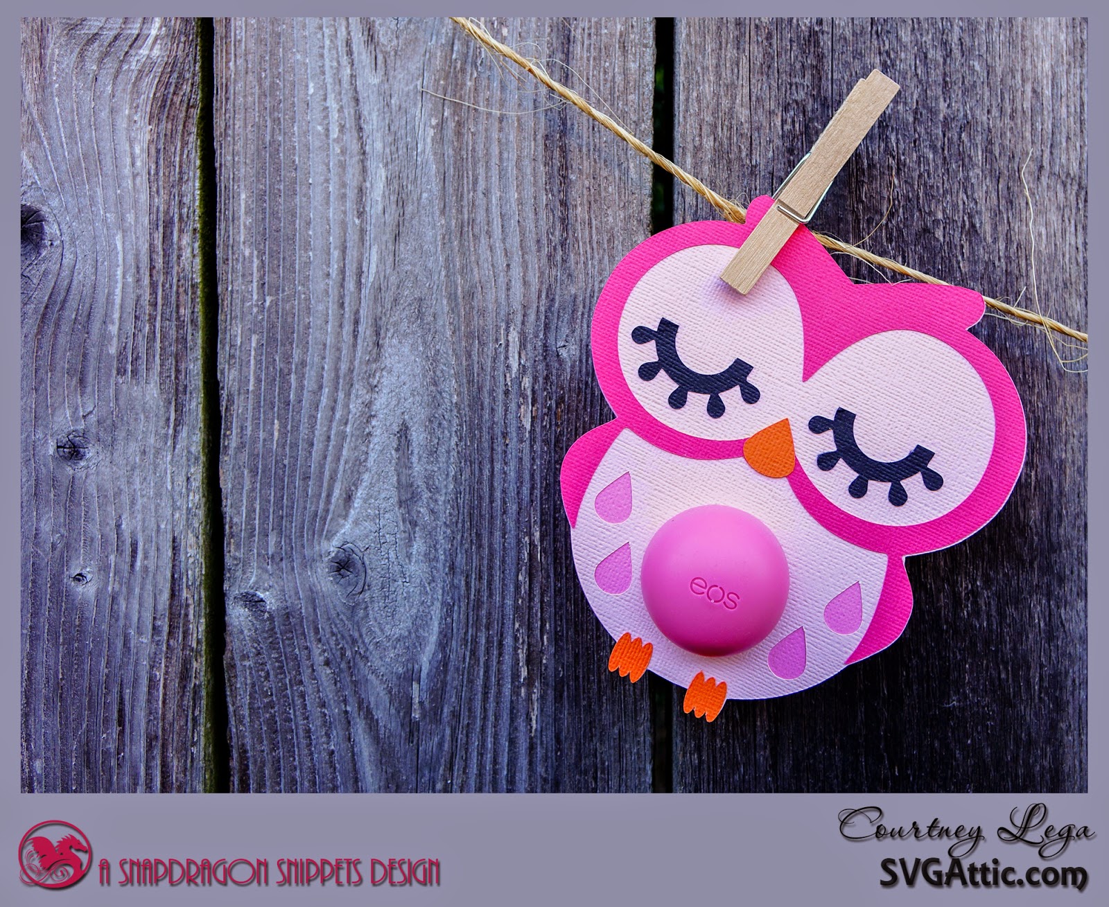 SVG Attic Blog: Owl EOS Lip Balm ~ with Courtney