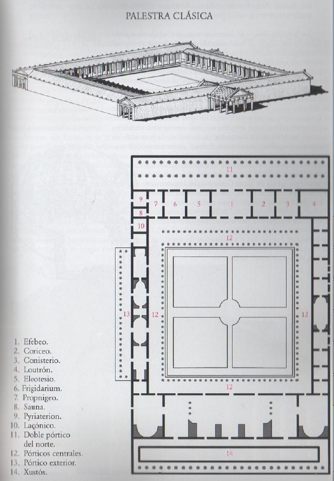 La palestra griega y romana