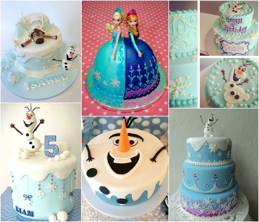 17 Bolos Frozen, ideias e sugestões TELLASTELLA