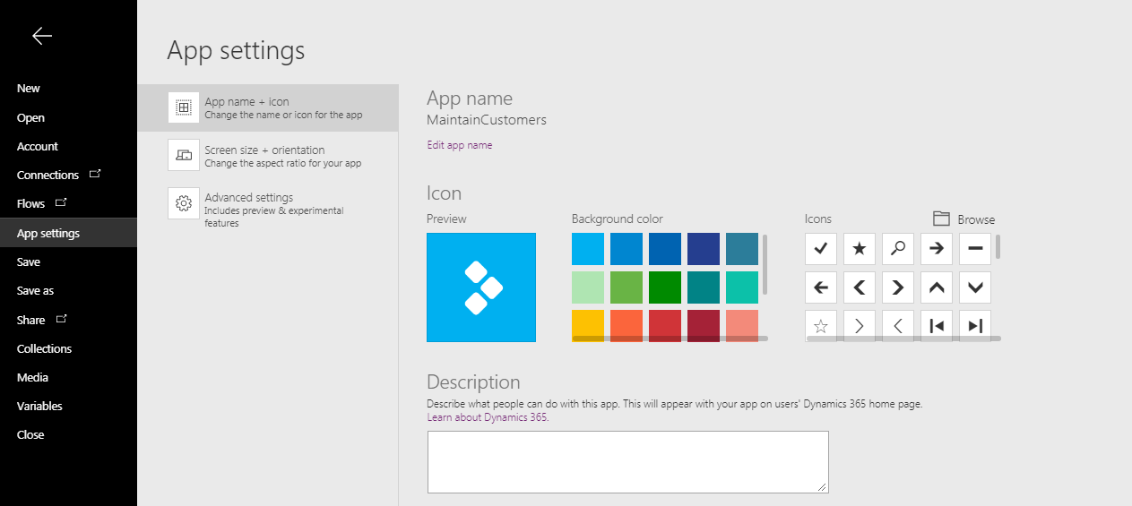 Dynamics AX Technical Blog: Microsoft PowerApps: How to create an App in PowerApps (Part 2)