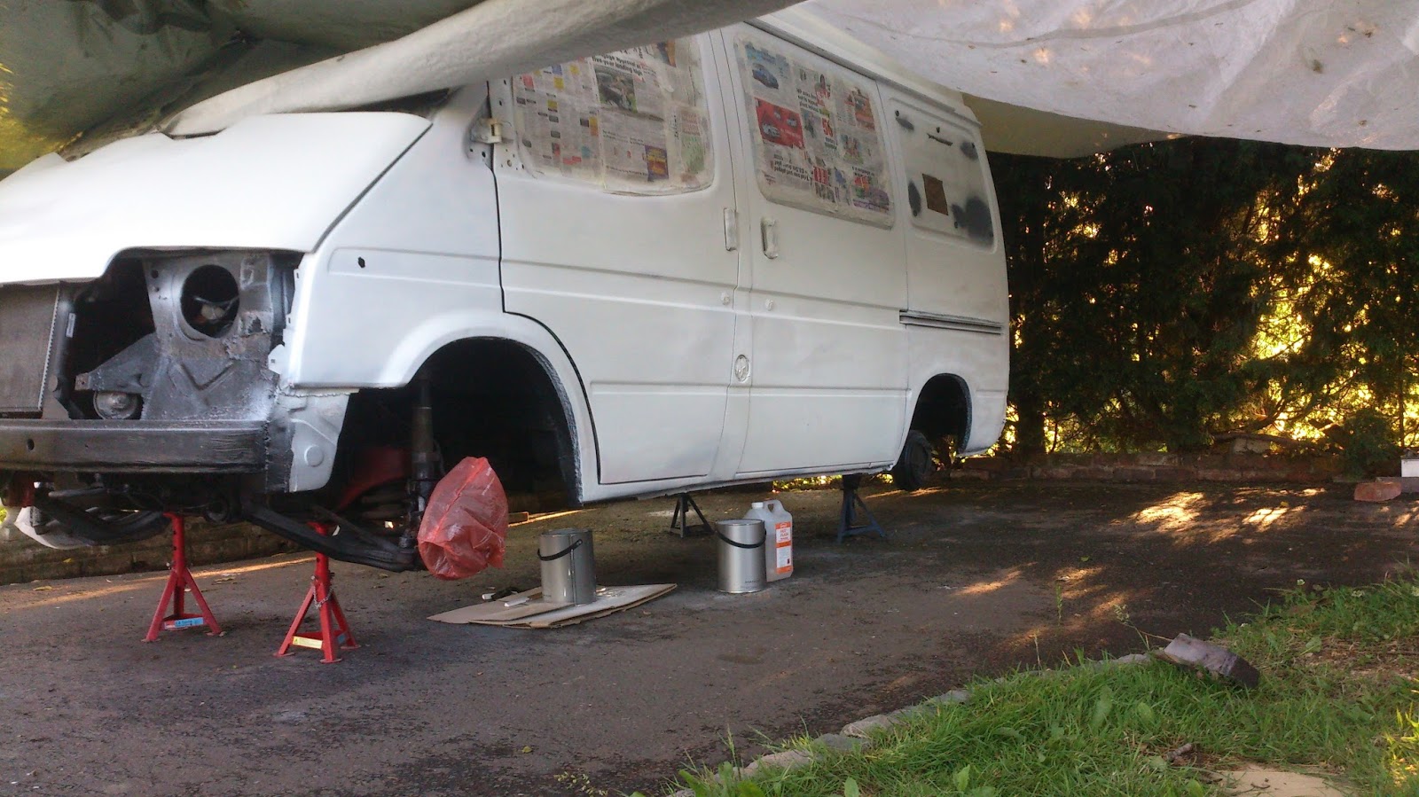 Ford Frisky Diaries: Van Restoration