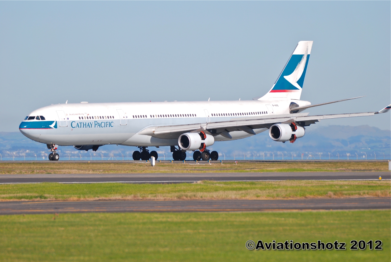 Aviationshotz: Cathay Pacific A340-300, B-HXE