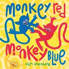 Kids' Book Review: Review: Monkey Red Monkey Blue
