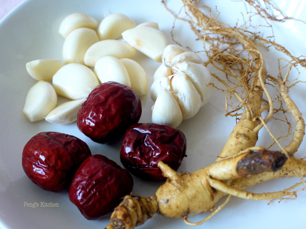 Peng's Kitchen: Korean Ginseng Chicken Soup