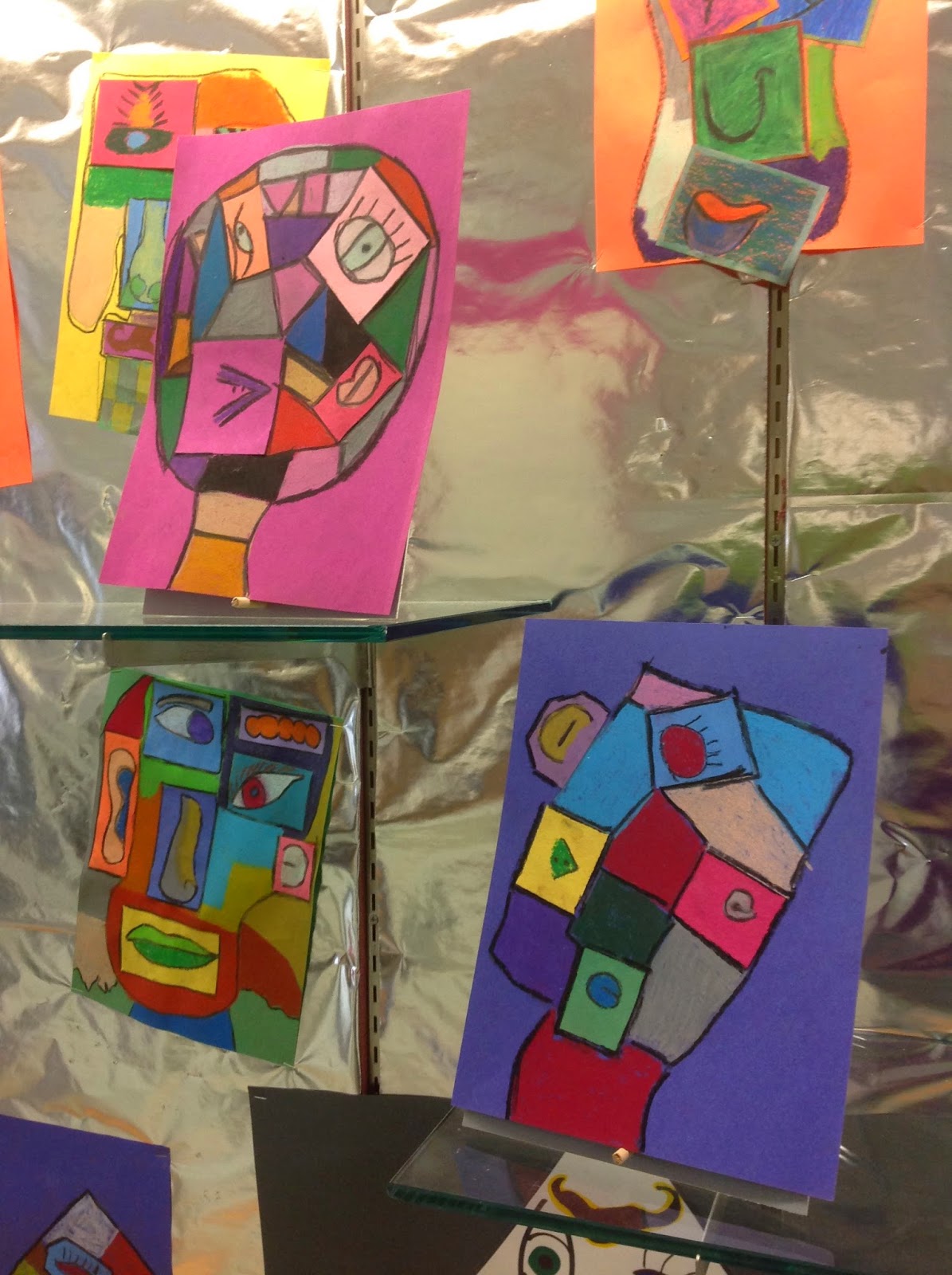 The Artsy Fartsy Art Room: Cubism with 4th and 5th