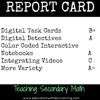 Math Mondays: Report Card on 5 New Techniques | Education with DocRunning