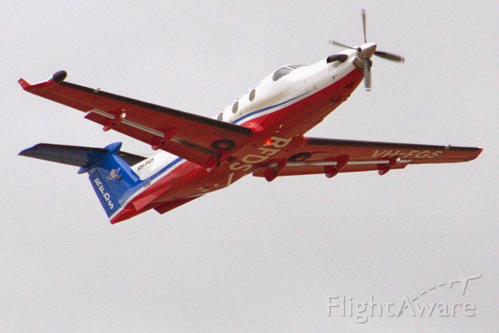 Central Queensland Plane Spotting: SA-Based RFDS PC-12 VH-FGS - Air ...