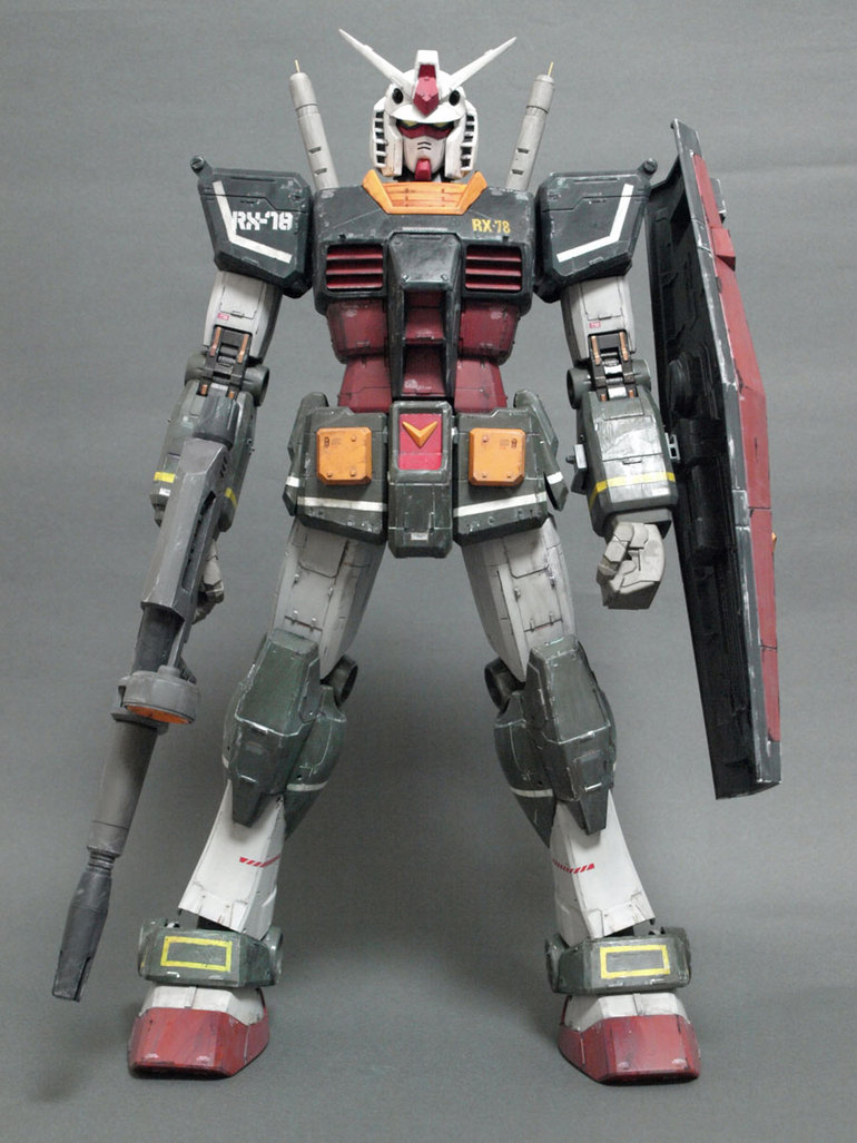Mega Size 1/48 RX-78-2 Gundam Real Type Color ver. Custom Build ...