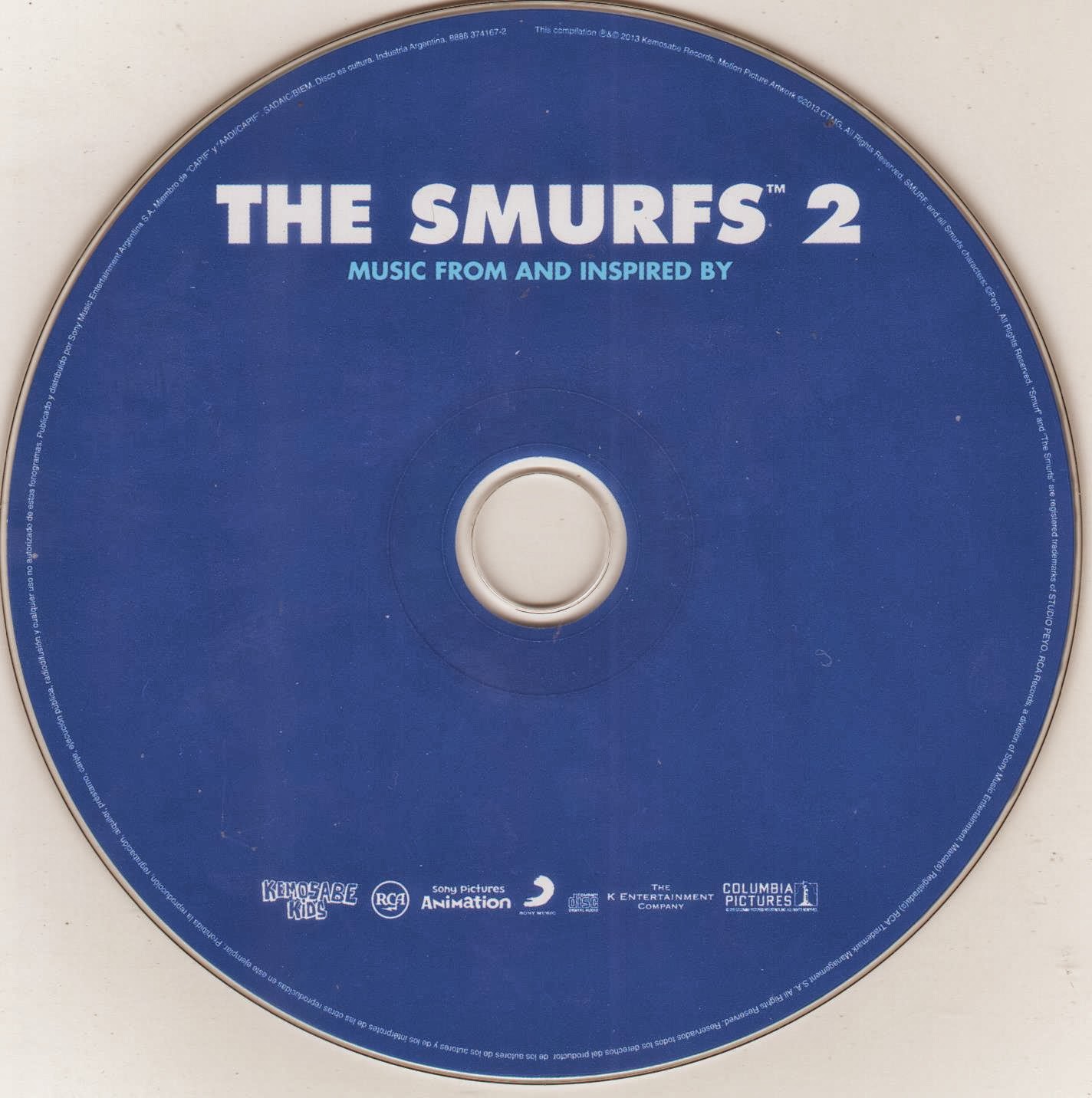 Beep Collection: Original Soundtrack The Smurfs 2: Music From And ...
