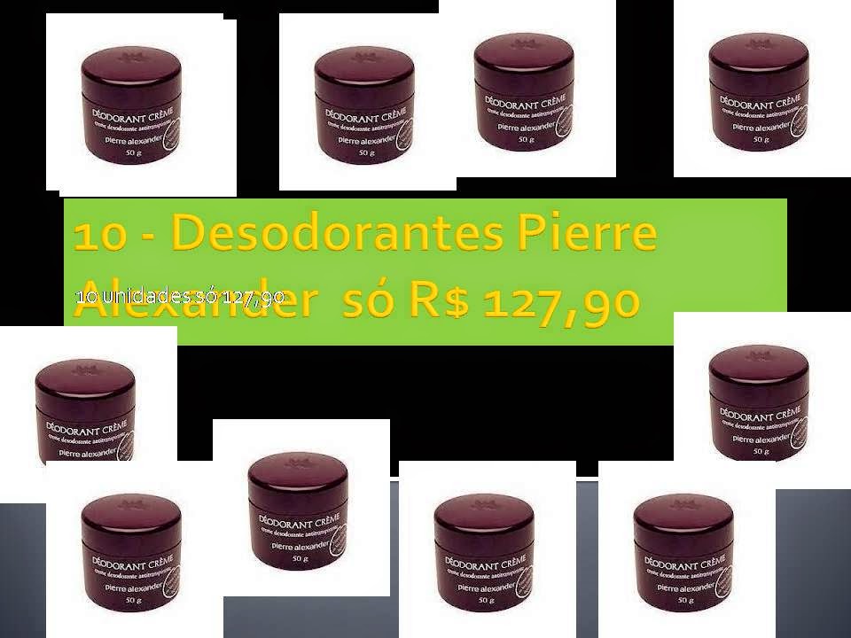 Terra do Sol Cosméticos : Desodorantes Pierre Alexander