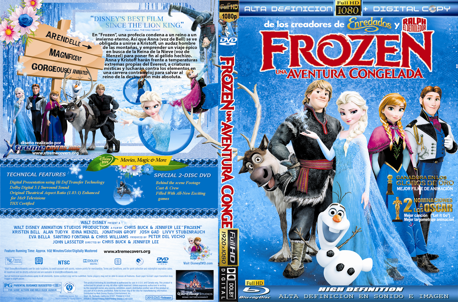 Cover: FROZEN DVD