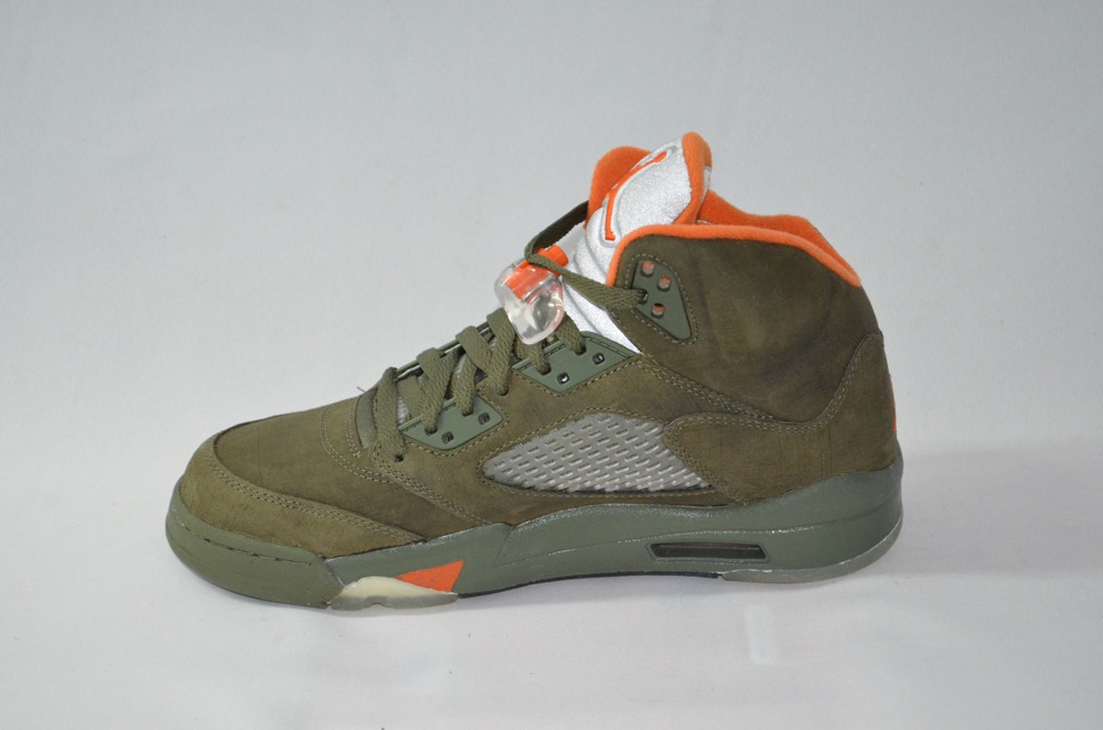 CC: Air Jordan 5 Retro LS "Army Olive - UNDFTD" 314259-381