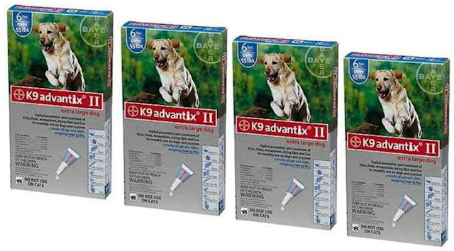 Bayer K9 Advantix II Flea and Tick Drops for Dogs