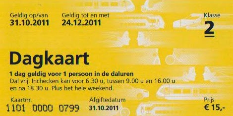 NS mag papieren treinkaartje afschaffen - Ov-nieuws